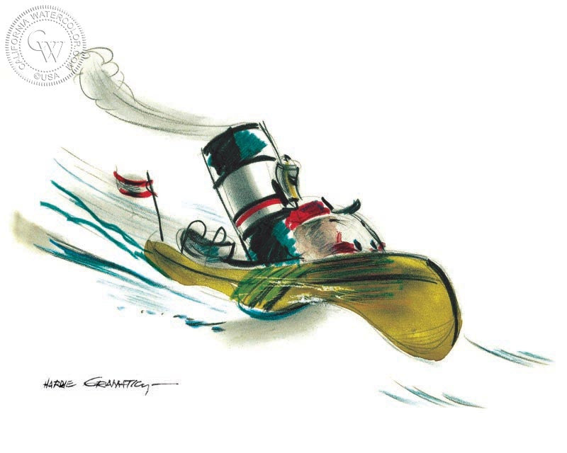 little toot coloring pages