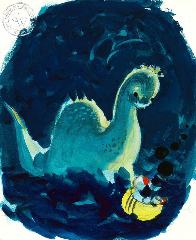 loch ness print